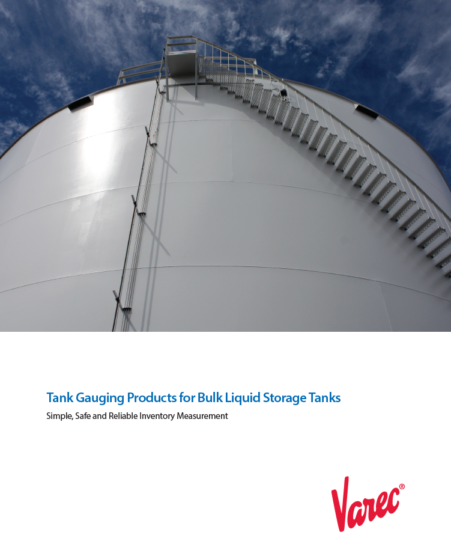 Tank Gauging Products for Bulk Liquid Storage Tanks | Varec
