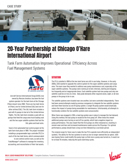 Varec | Complete Solutions to Automate Bulk Liquid Management